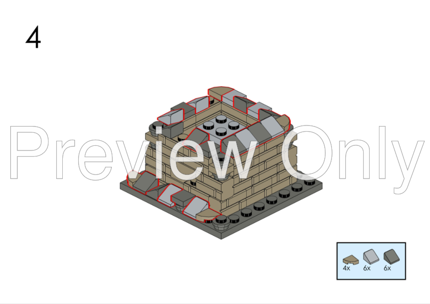 LEGO MOC Columns of the Ancient Catacombs - Crumbled Version by Thomus ...