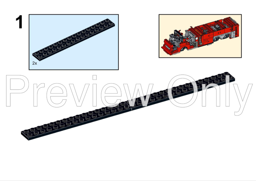 LEGO MOC FDNY set - Ladder 102 + Engine 34 by DMcreate | Rebrickable ...