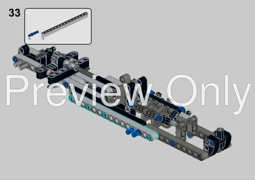 Lego Moc 42151 Formula 1 Car By Mic8per Rebrickable Build With Lego