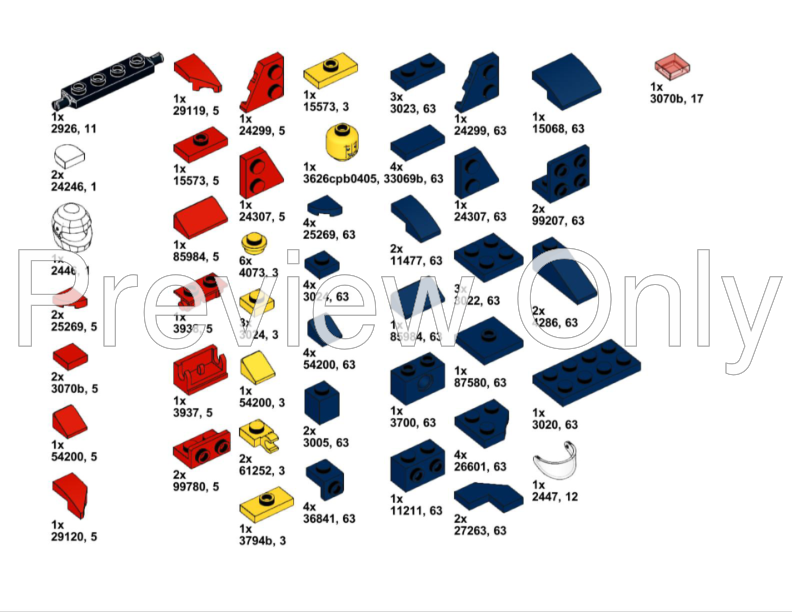 LEGO MOC F1 2022 Red Bull RB18 by Superesc | Rebrickable - Build with LEGO