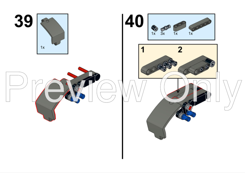 LEGO MOC Telehandler (42151) by ConstructionsByDonat | Rebrickable ...