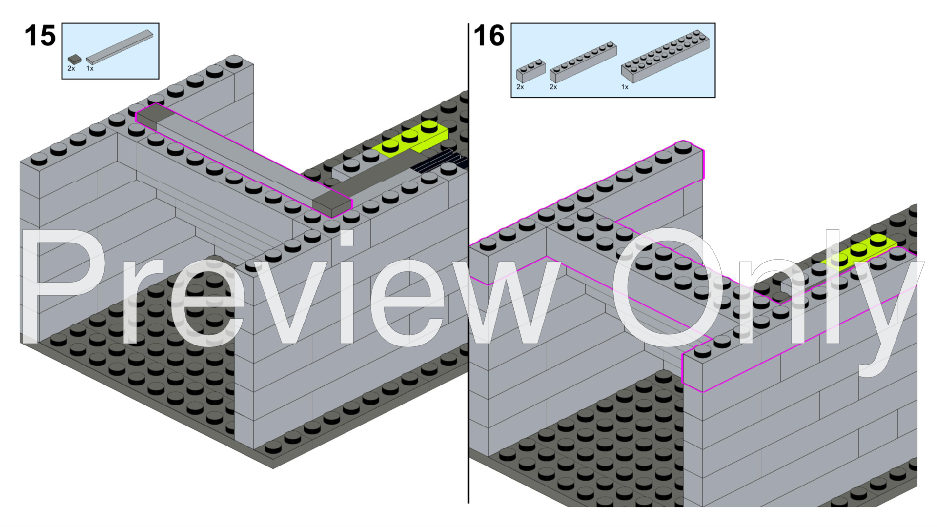 LEGO MOC underground passage by xiaowang | Rebrickable - Build with LEGO