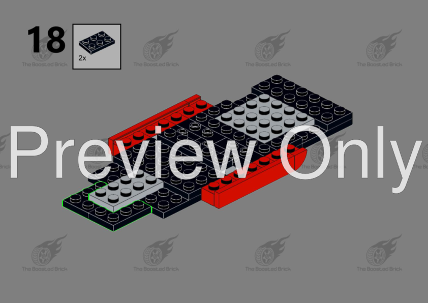 Lego Moc Audi Hoonitron By Theboostedbrick Rebrickable Build With Lego