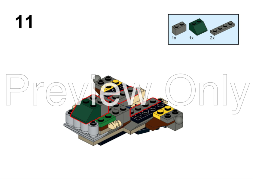 Lego Moc 31120 Camouflage Mech Alternate Build By Graeymaelkyn