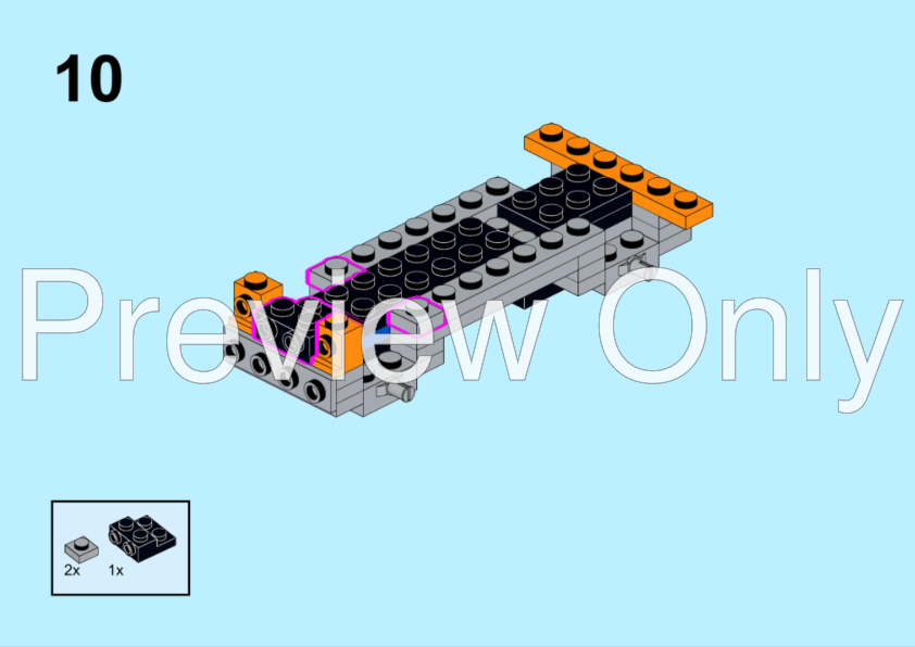 Lego Moc Vw T1 Ruthmann Pritsche By Pribri Rebrickable Build With