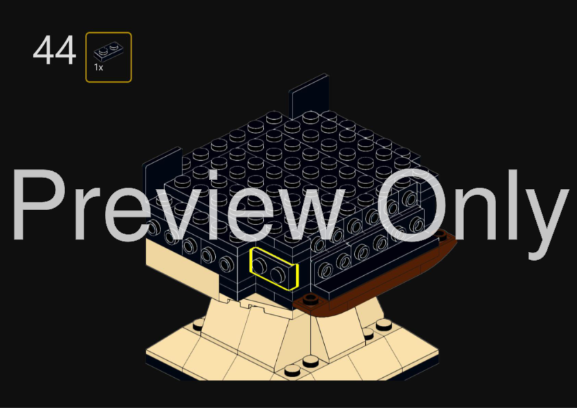 LEGO MOC Tuskan Raider Head by IKZELF121 | Rebrickable - Build with LEGO