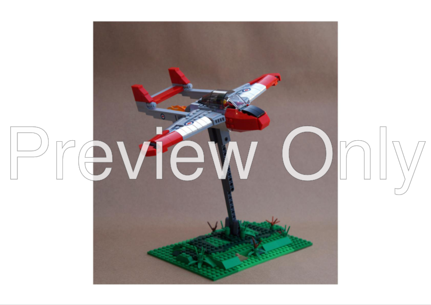LEGO MOC de Havilland Vampire by Paul Nicholson by Paulmanaitor ...