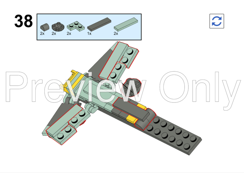 LEGO MOC Avatar 2 Kestrel Gunship by ryangc_productions | Rebrickable ...