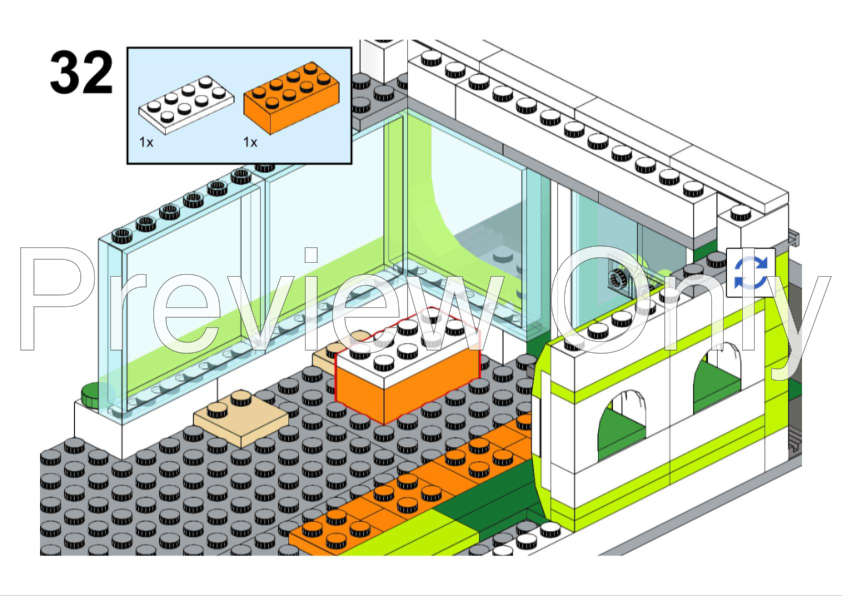 Lego Moc Grocery Store Modular 2 Storey Alternate Build 2x60347 By Re