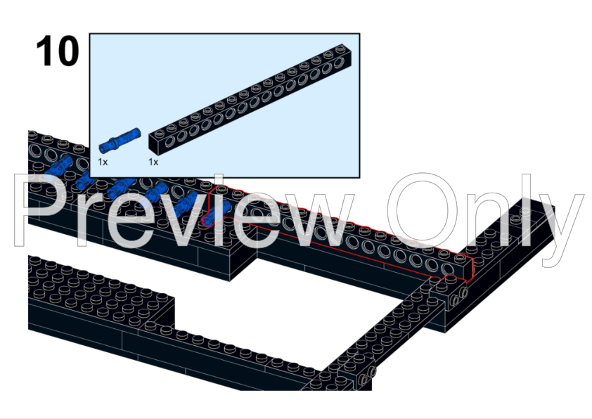 LEGO MOC SW Stand for UCS imperial TIE Advancеd by BRICKMANstudio ...