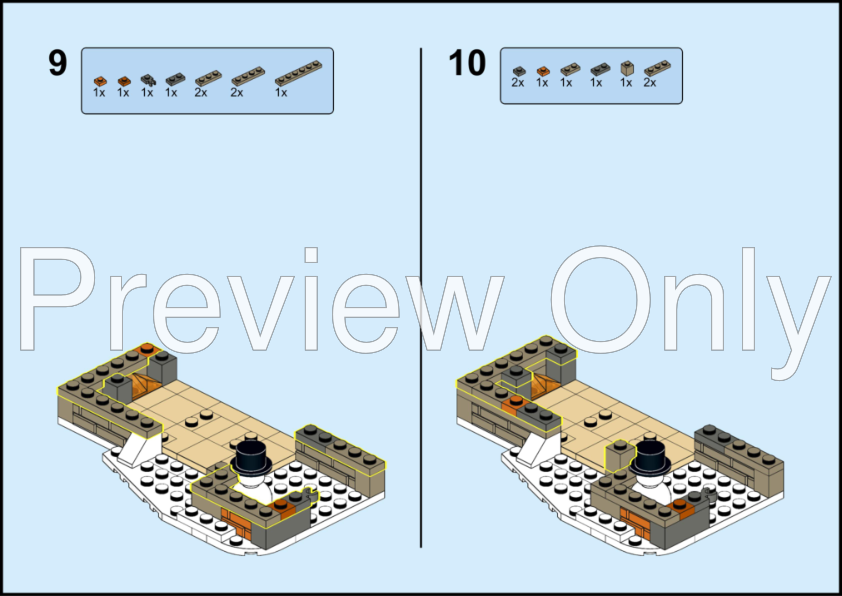 LEGO MOC Hogsmeade House Bundle by JD Bricks | Rebrickable - Build with LEGO