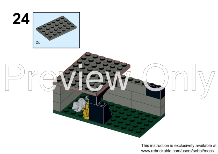 LEGO MOC Dragon Knight's Swamp Fortress from 7947 by sebbl ...