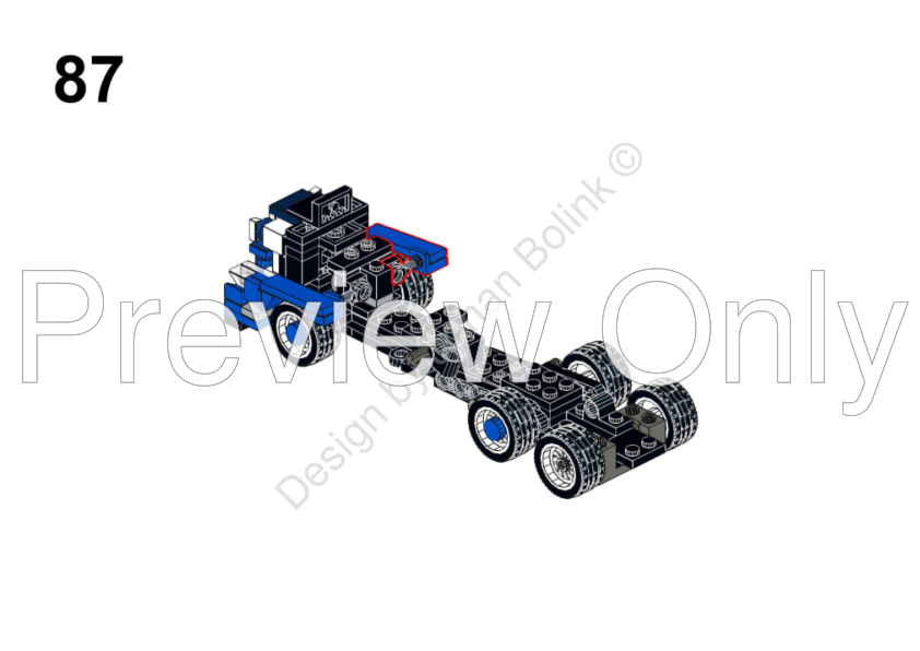 LEGO MOC Daf XF Recovery truck by JBolink | Rebrickable - Build with LEGO