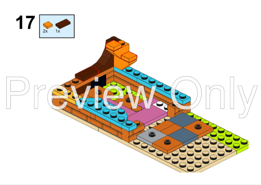 Lego Moc Cat Hotel 41742 Modular Alternate Build By Re Bricked
