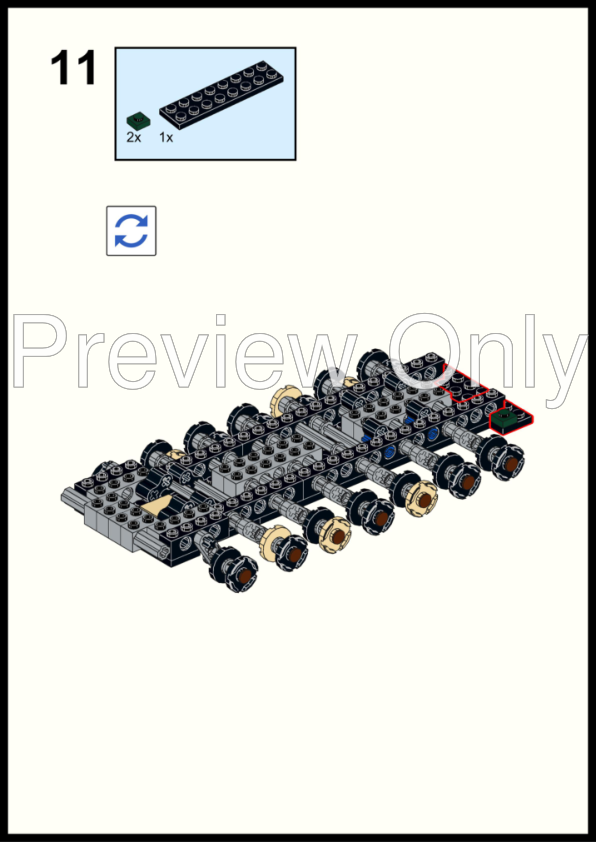 Lego Moc M1a2 Abrams Sep V2 By Piecesofakom Rebrickable Build