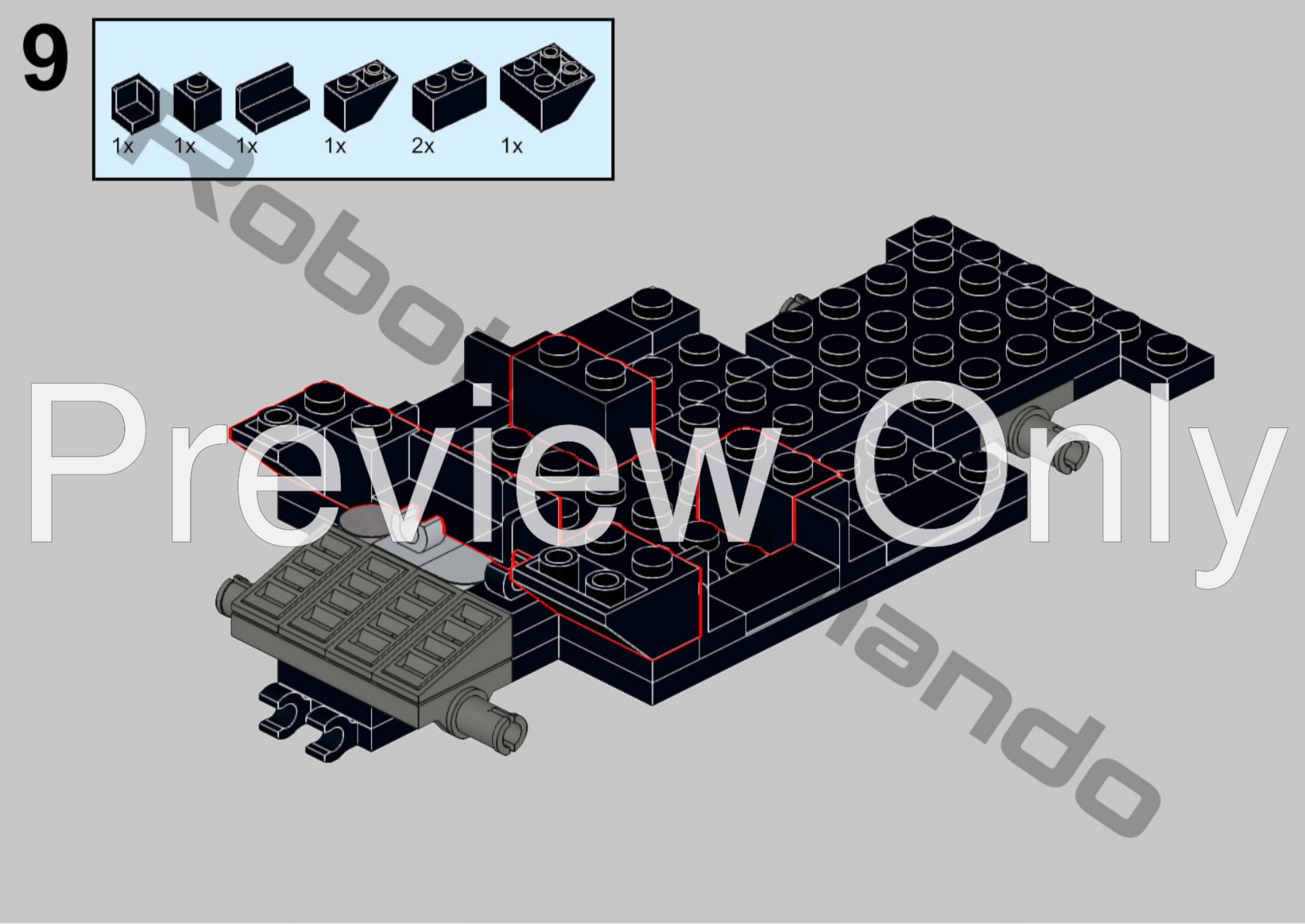 LEGO MOC Hummer H1 Adventure by RobotCommando | Rebrickable - Build ...