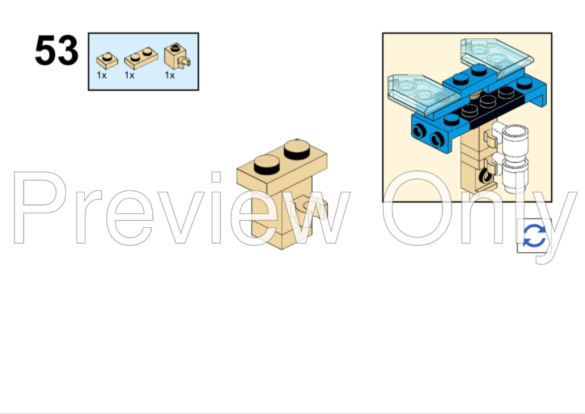 LEGO MOC Bell-206 JetRanger new by Czifi | Rebrickable - Build with LEGO