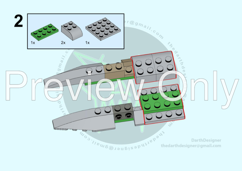 LEGO MOC MC-80 Home One - 1:4000 Scale by DarthDesigner | Rebrickable ...