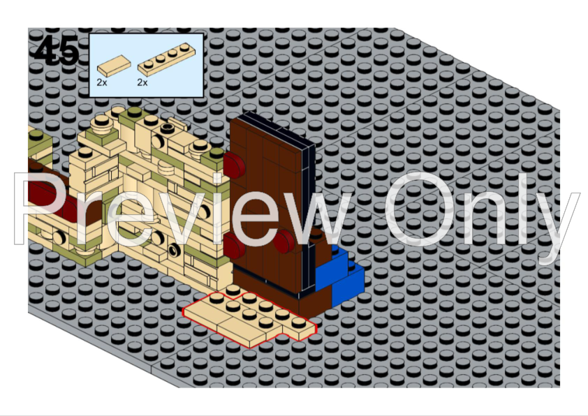 LEGO MOC A house with an attic by legoprofi | Rebrickable - Build with LEGO