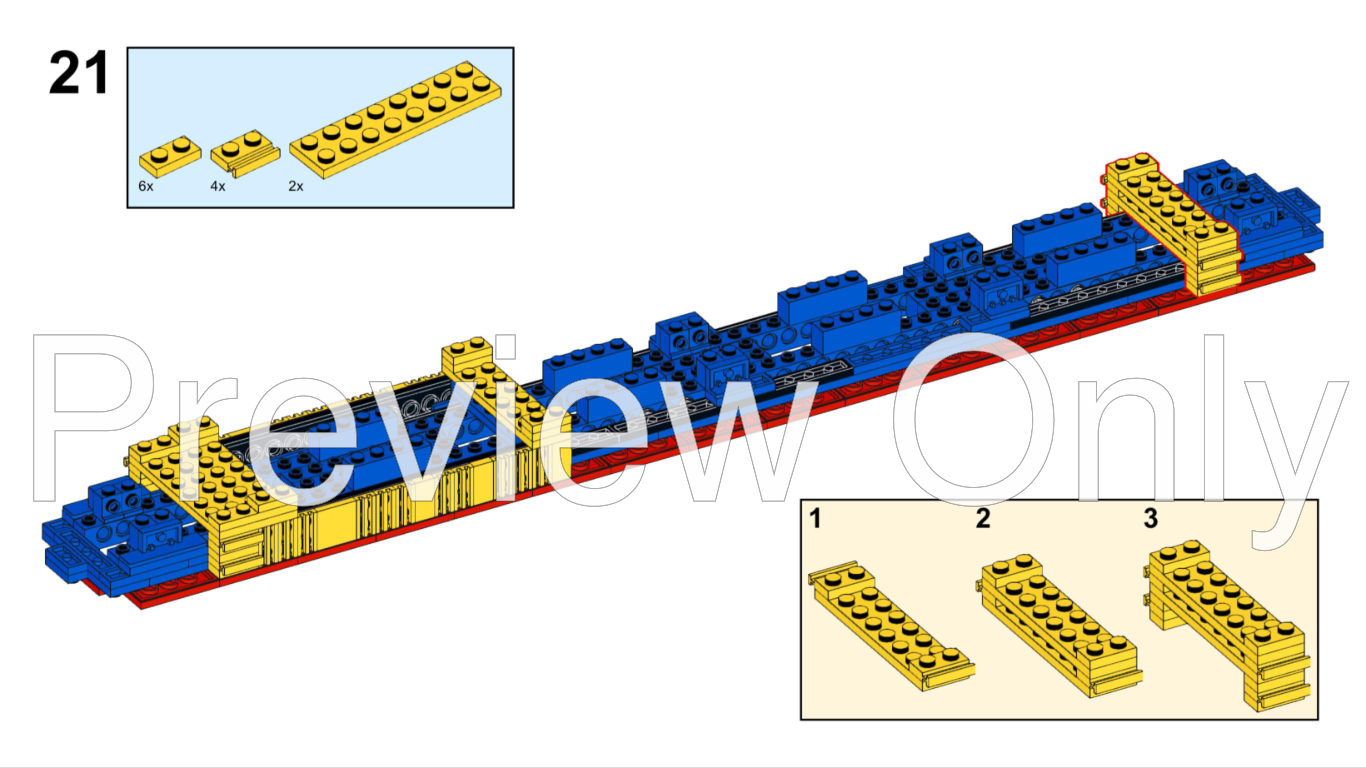 LEGO MOC 1:48 Union Pacific Coal Turbine Electric Locomotive 8080 ...