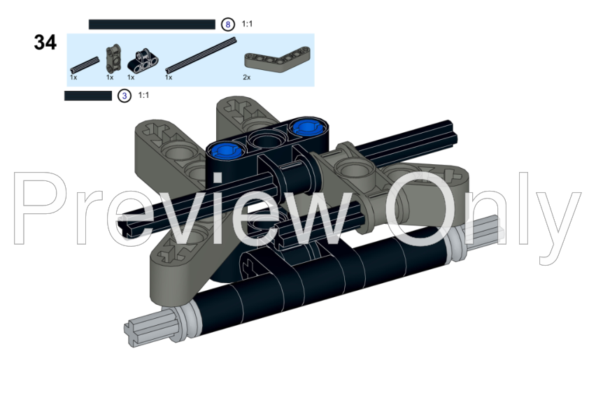Lego Moc Cargo Locomotive V2 Power Functions By Technic Train Man