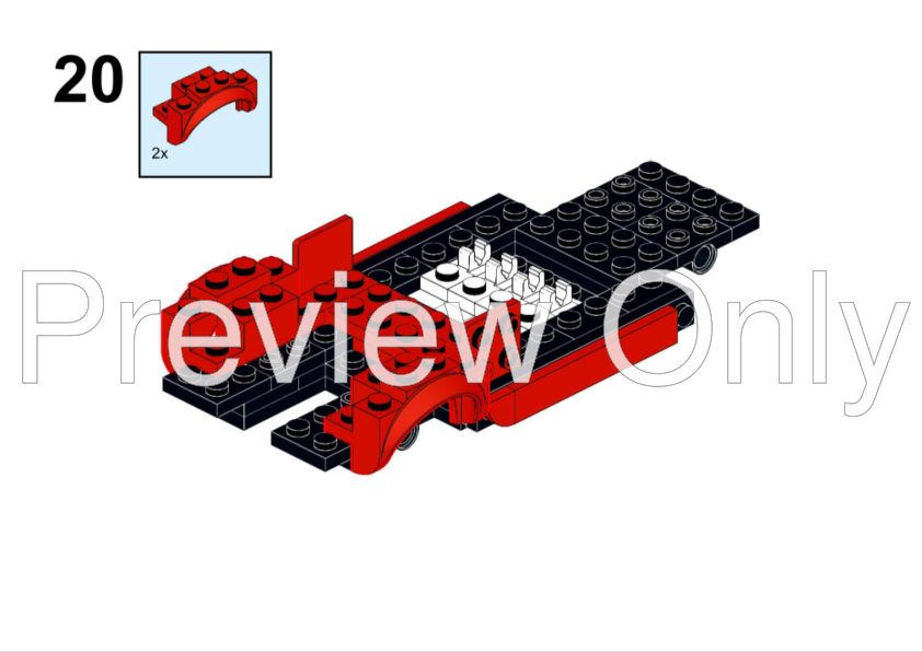 LEGO MOC 1957 Chevrolet Bel Air - 8 Stud Wide by jameshigson0512 ...