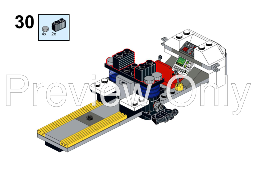 LEGO MOC Futuristic Freight Train by symbioza | Rebrickable - Build ...