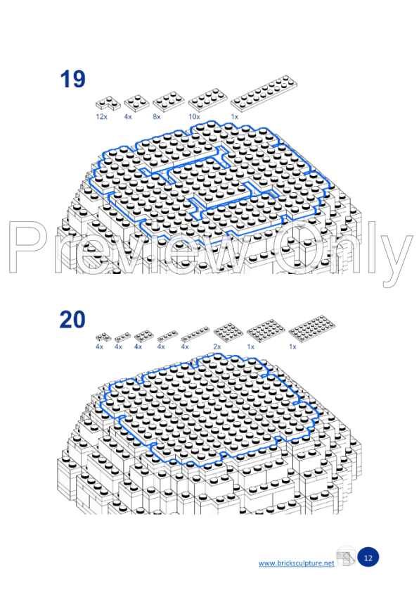 LEGO MOC Maxi figure Chef by Bricksculpture.net | Rebrickable - Build ...