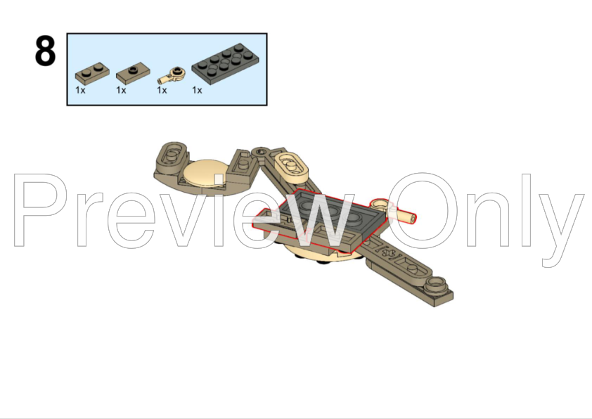 LEGO MOC Gungan Grand Army Catapult by BigJudge | Rebrickable - Build ...