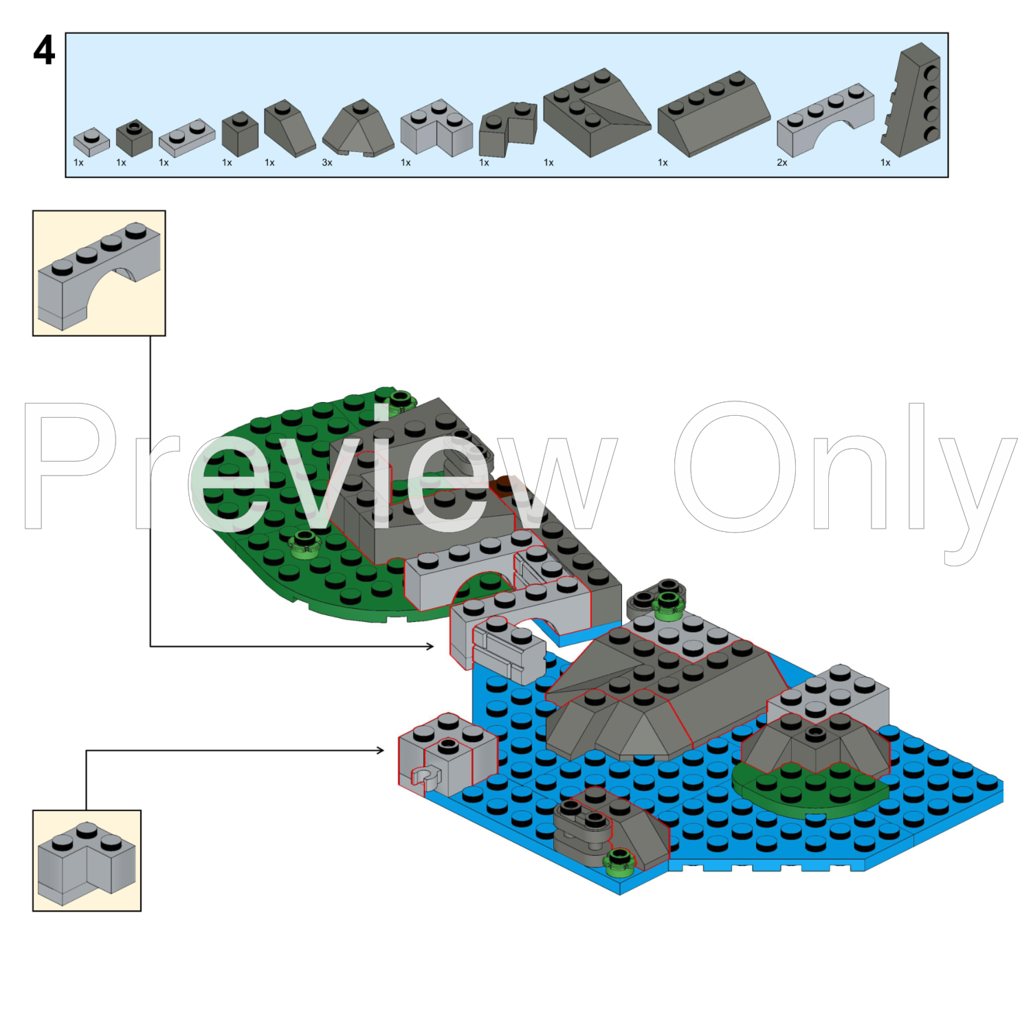 LEGO MOC Old path by peter.keith | Rebrickable - Build with LEGO