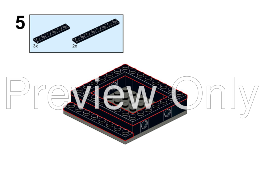 LEGO MOC Calendar with Numbers 3x5 Elite by uminuo | Rebrickable ...