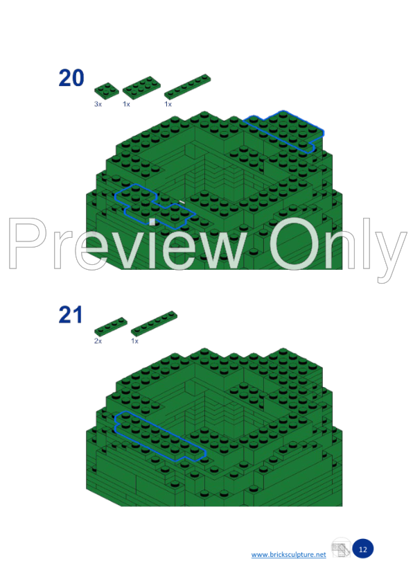 LEGO MOC Maxi Figure Elf dark blue shirt, dark blue arms and red legs ...