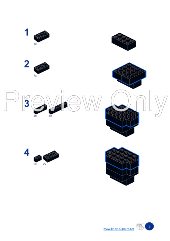 LEGO MOC Maxi Figure Spanner wrench + screw driver by Bricksculpture ...