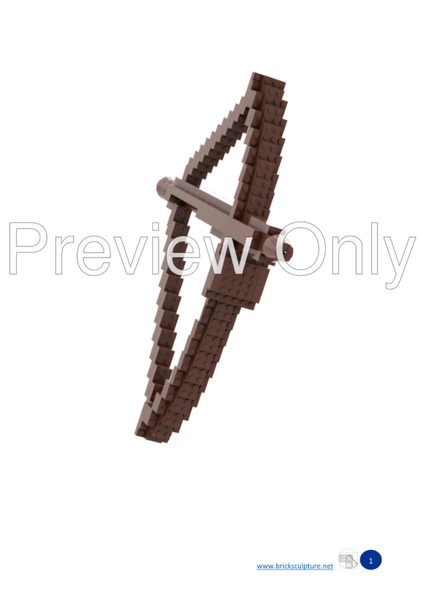 LEGO MOC Maxi Figure Bow and quiver by Bricksculpture.net | Rebrickable ...