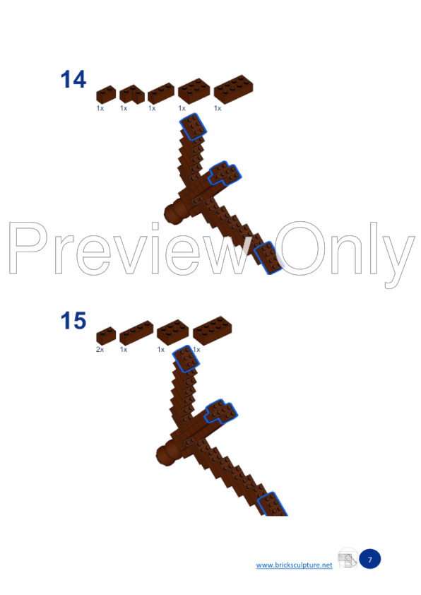 LEGO MOC Maxi Figure Bow and quiver by Bricksculpture.net | Rebrickable ...