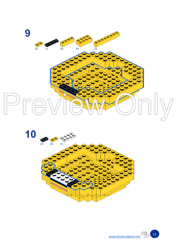 LEGO MOC Maxi figure street food Chef by Bricksculpture.net ...