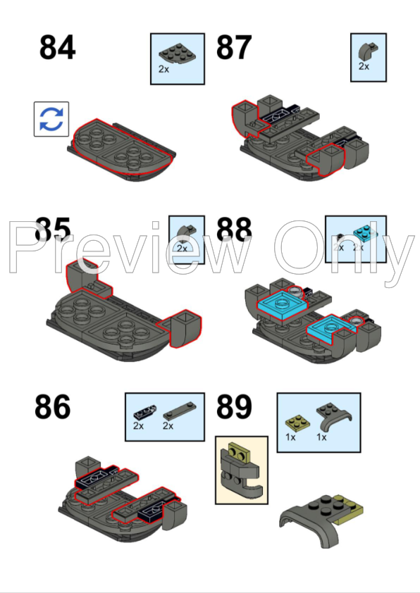 LEGO MOC Baby Rocket Racoon by Allouryuen | Rebrickable - Build with LEGO