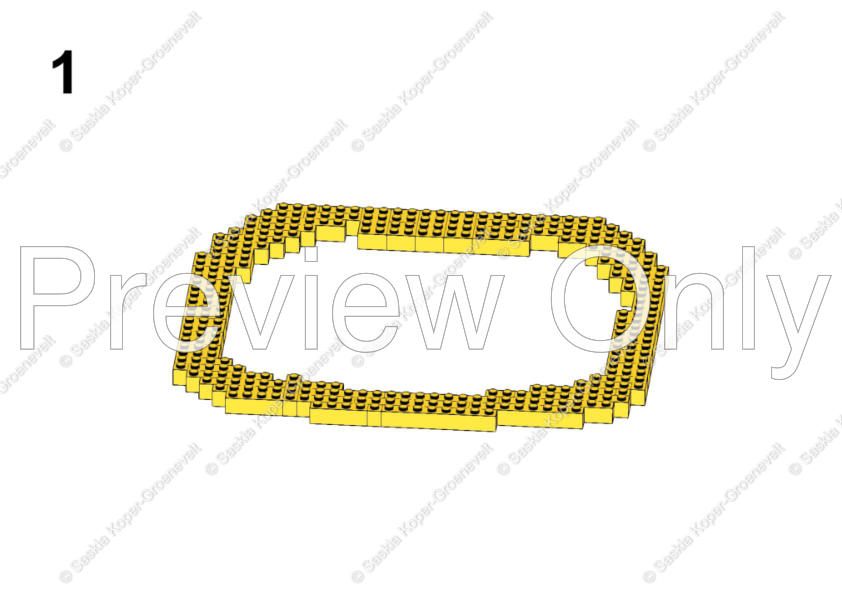 LEGO MOC Pikachu (Pokemon) by PetProject | Rebrickable - Build with LEGO