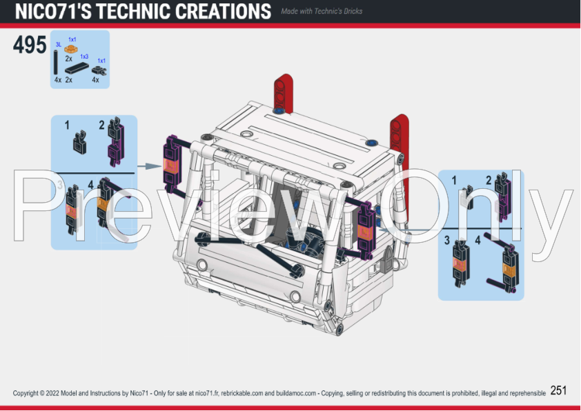 LEGO MOC Foremost Delta 6x6 by Nico71 | Rebrickable - Build with LEGO