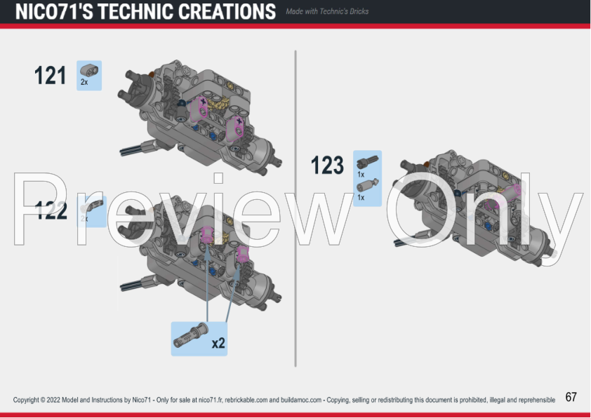 LEGO MOC Foremost Delta 6x6 by Nico71 | Rebrickable - Build with LEGO