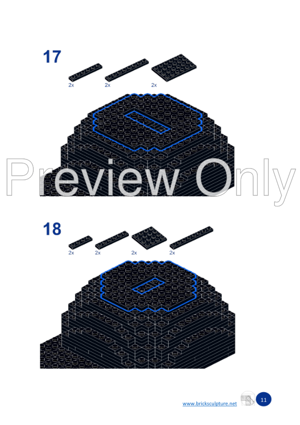 LEGO MOC Maxi Figure classic by Bricksculpture.net | Rebrickable ...