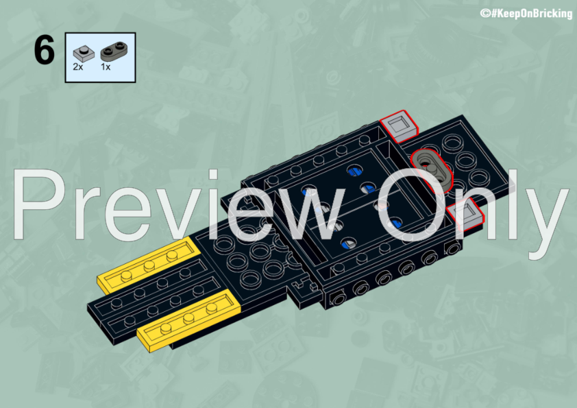 LEGO MOC 76917 Skylight GTR by Keep On Bricking | Rebrickable - Build ...