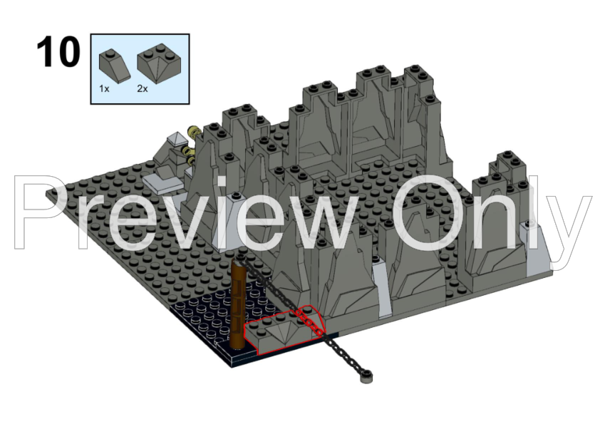 LEGO MOC Hut on the Rock by thelegobro33 | Rebrickable - Build with LEGO