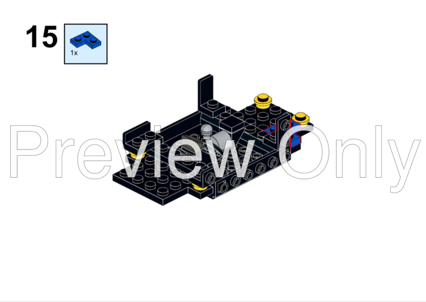 LEGO MOC White sportcar by TatyBE | Rebrickable - Build with LEGO