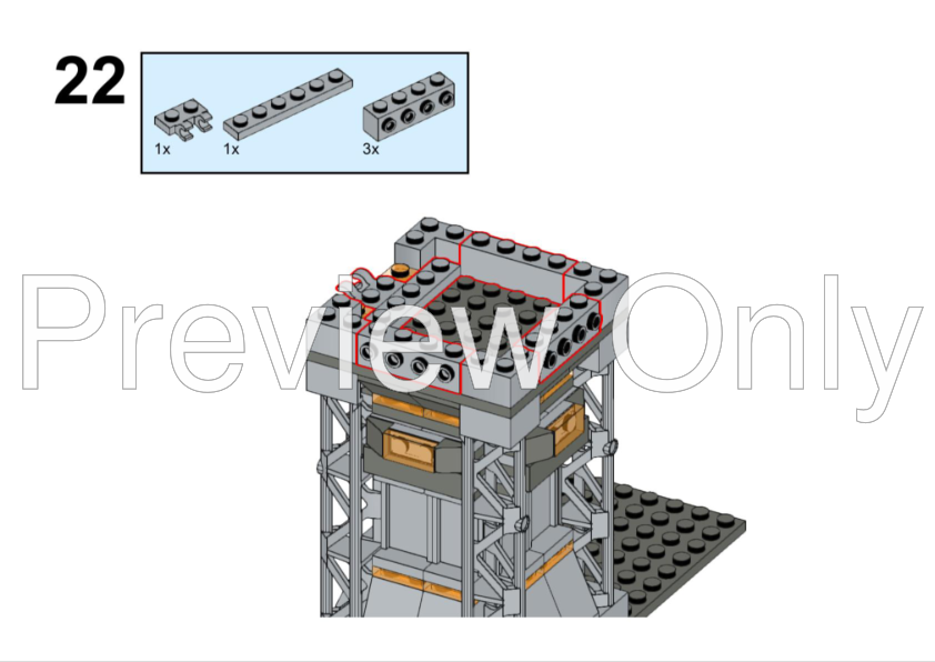 LEGO MOC Mandalorian Communications Tower and Turret. by Dr.Brickler ...