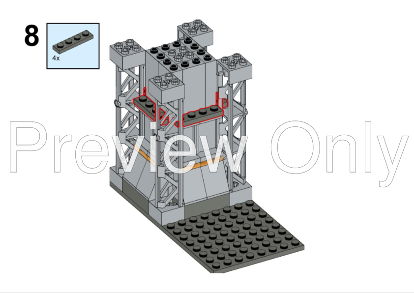 LEGO MOC Mandalorian Communications Tower and Turret. by Dr.Brickler ...