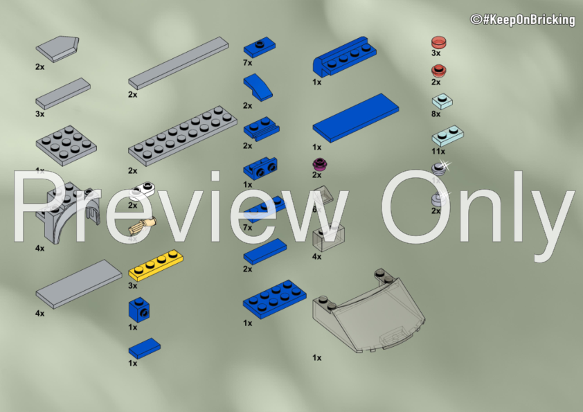 LEGO MOC 76917 N_SUV by Keep On Bricking | Rebrickable - Build with LEGO