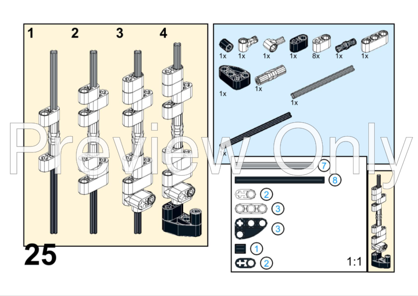 LEGO MOC Conestoga Style Semi Trailer by Smudge | Rebrickable - Build ...