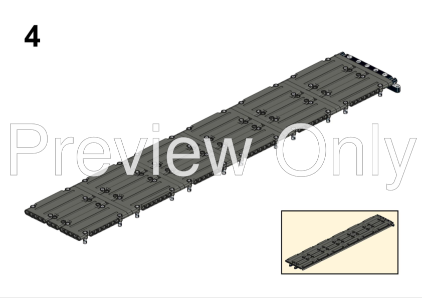 LEGO MOC Conestoga Style Semi Trailer by Smudge | Rebrickable - Build ...