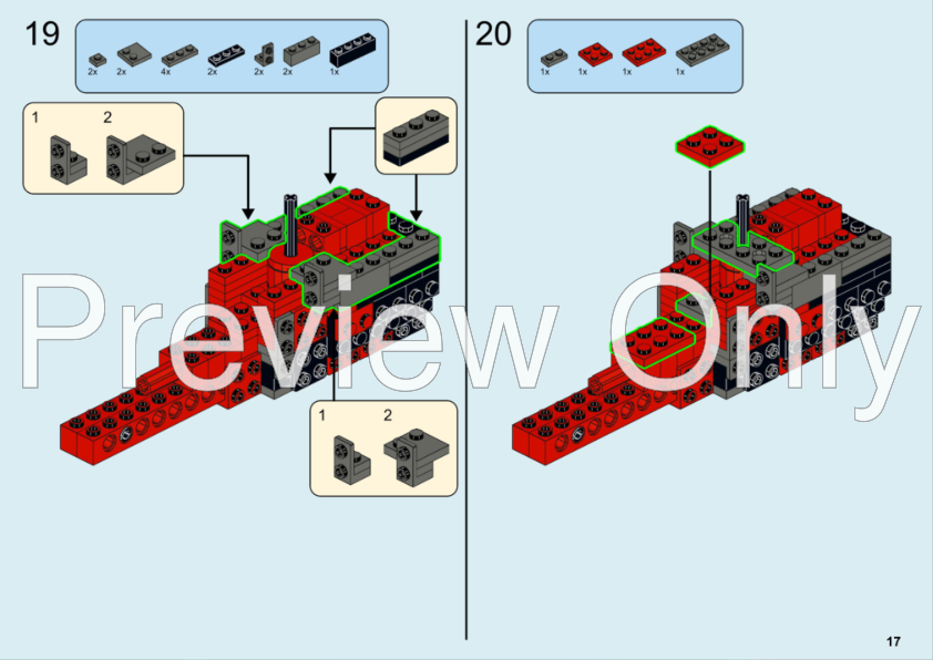 LEGO MOC HH-60W "Whiskey" Jolly Green II by pieces_of.akom ...